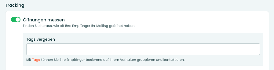 Attach tags to my recipients – CleverReach Support