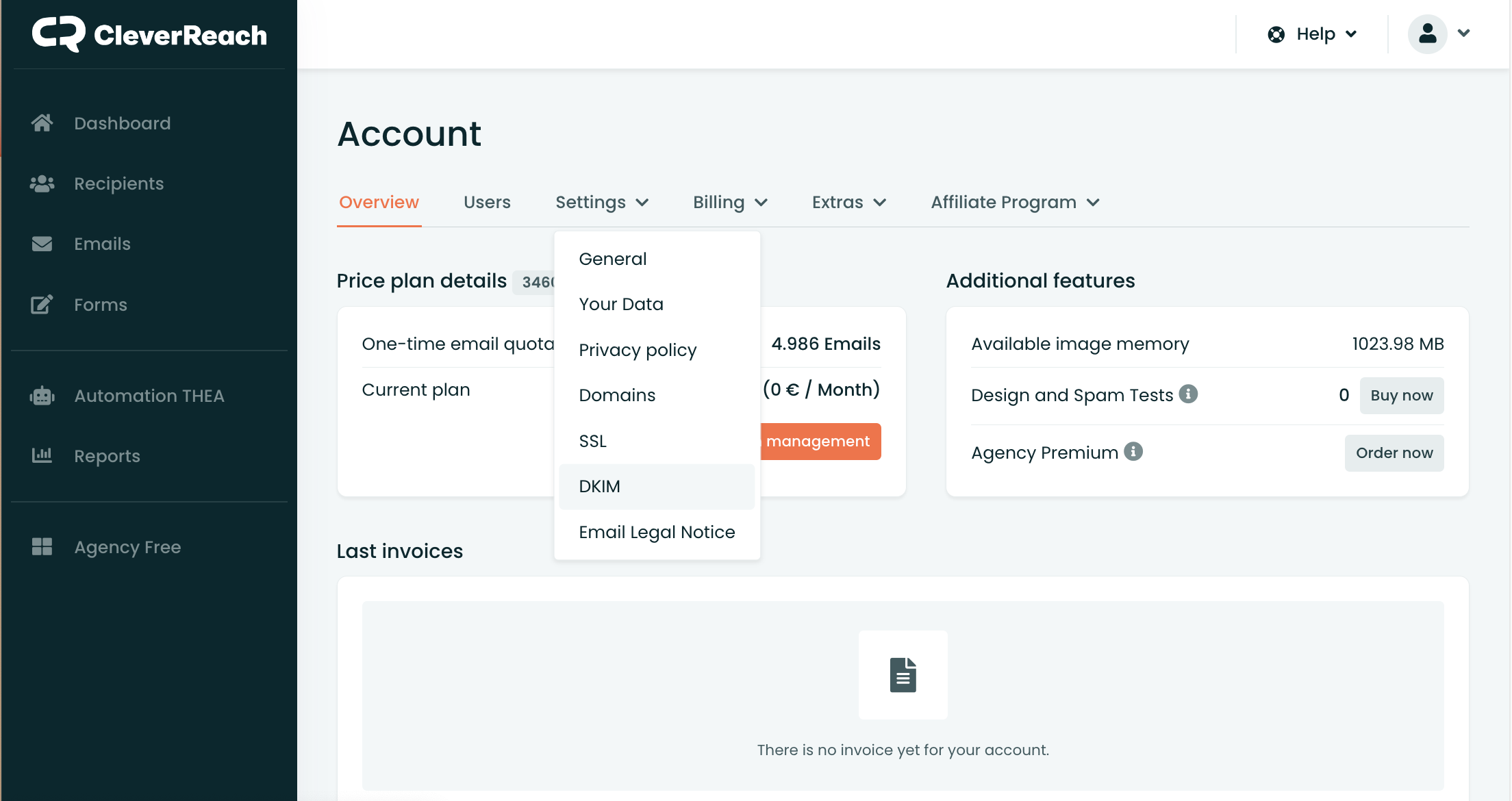 Mise en place de DKIM – CleverReach Support